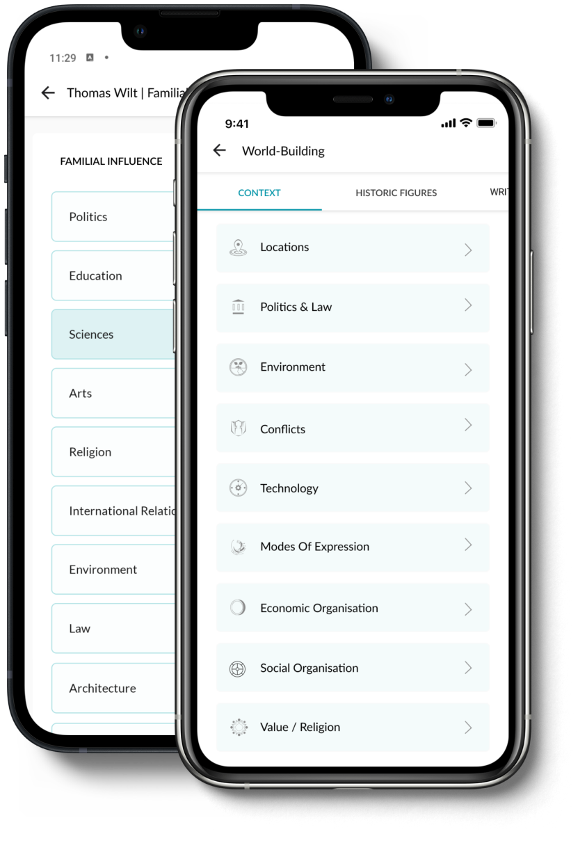 Metos: Create characters and worlds we will never forget.